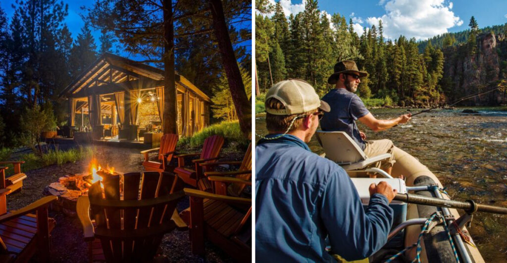 How A Remote Montana Cabin Became A Top Choice For Luxury Wilderness ...