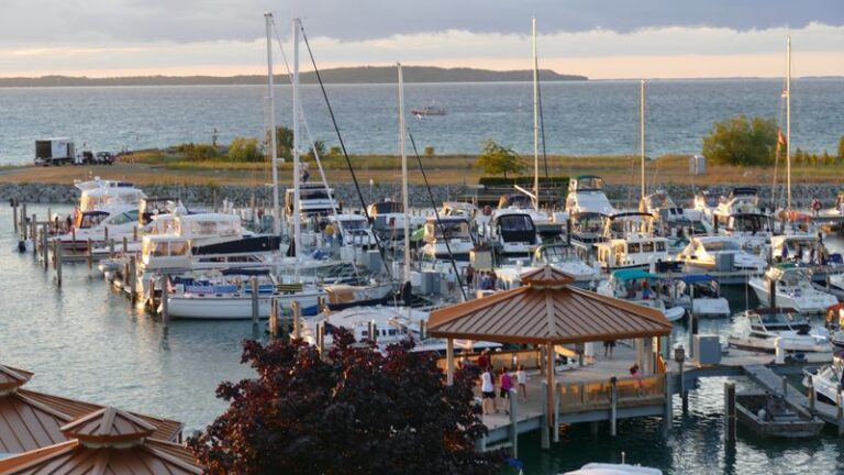 The Underrated Michigan Harbor Village Where Sailboats Outnumber Tourists