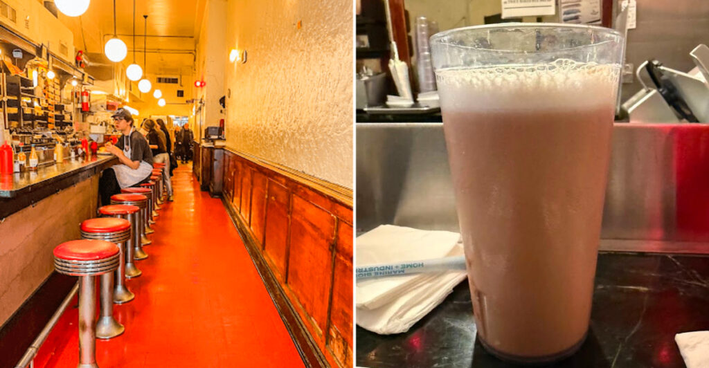 The New York No-Frills Restaurant Serves Egg Cream That Has No Egg And ...