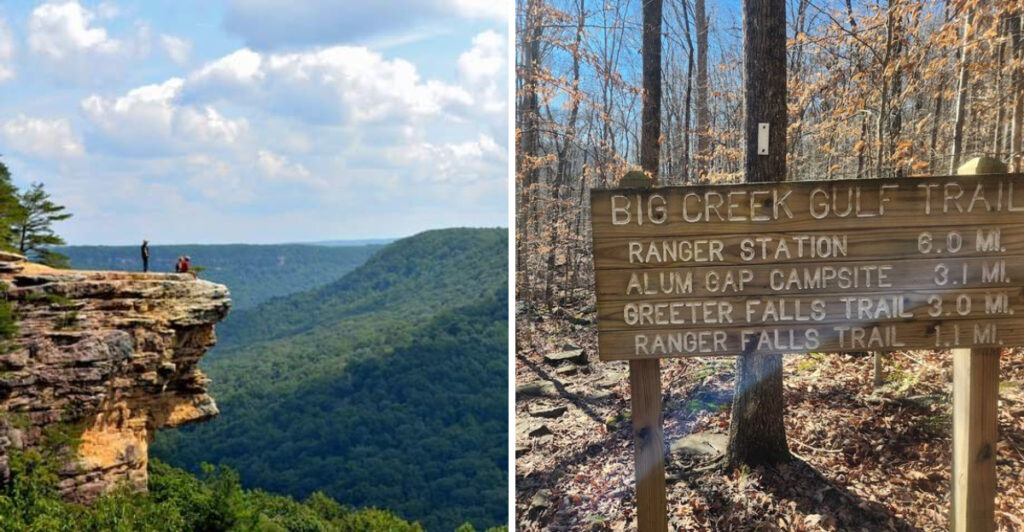 This Hidden Tennessee Trail Takes You Through A Massive Stone Door And ...