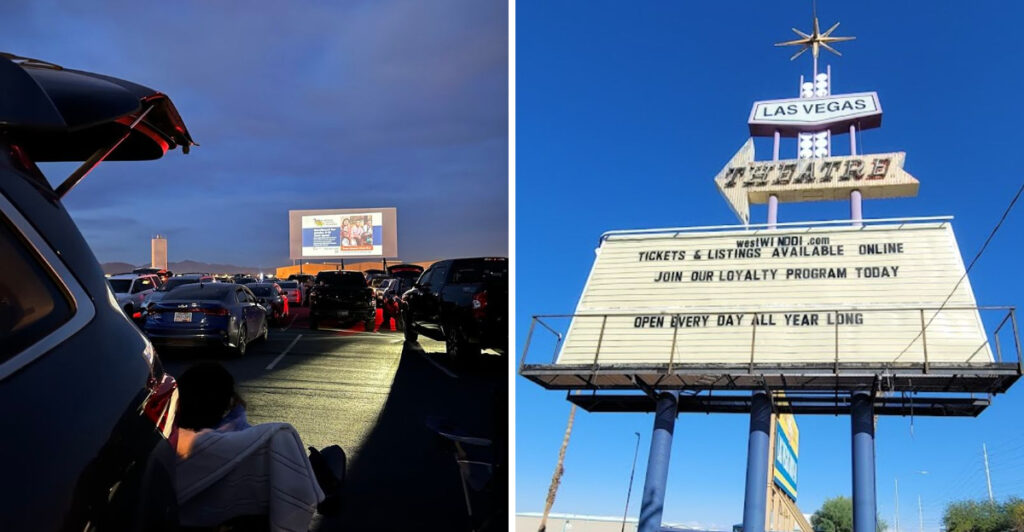 This Nevada Drive-In Theater Lets You Watch Movies Beneath The Desert Sky