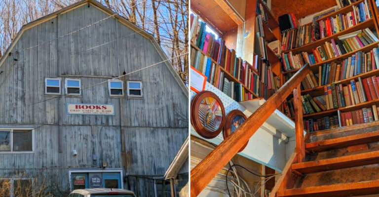 This Three-Story Barn Bookstore In New York Is The Kind Of Cozy Spot ...